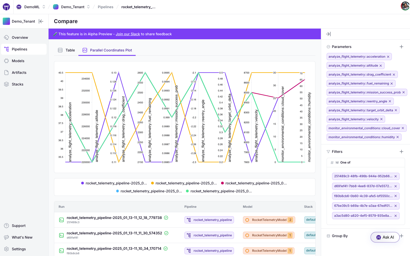 New Dashboard Feature: Compare Your Experiments - ZenML Blog